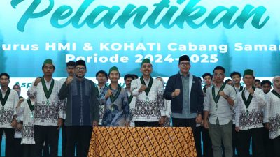 Walkot Samarinda Hadiri Pelantikan Pengurus HMI Cabang Kota Samarinda Periode 2024/2025 - Harian ...